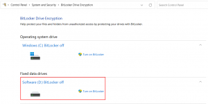 3 Methods for Bitlocker Recovery under Encryption State