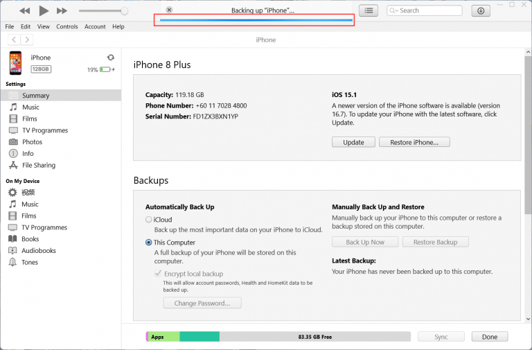 Full Guide for Data Extraction from iTunes Backup