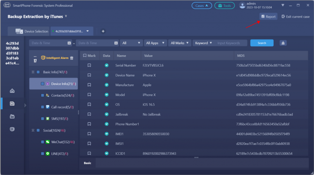 Full Guide for Data Extraction from iTunes Backup